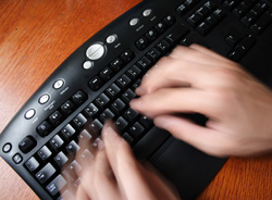 typing fast - Learning Online Blog