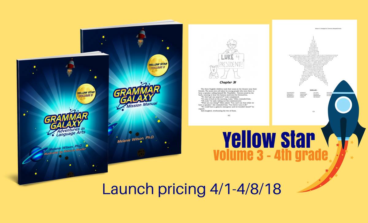 Grammar Galaxy Yellow Star - Learning Online Blog