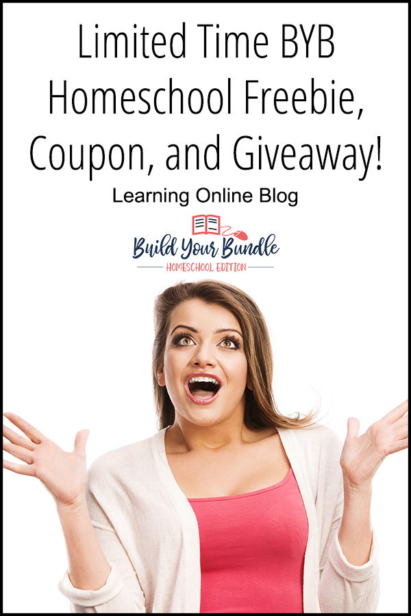 Limited Time BYB Homeschool Freebie, Coupon, and Giveaway