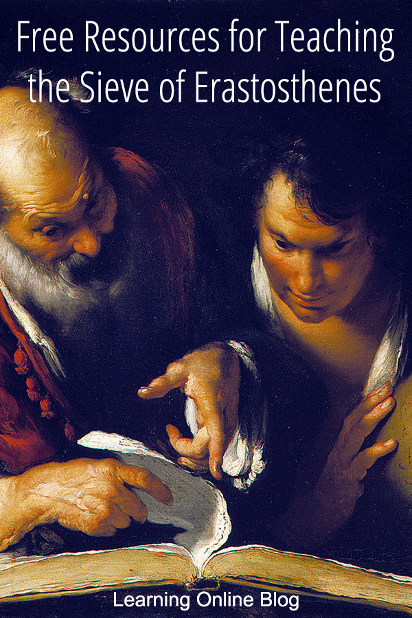 Free Resources for Teaching the Sieve of Erastosthenes