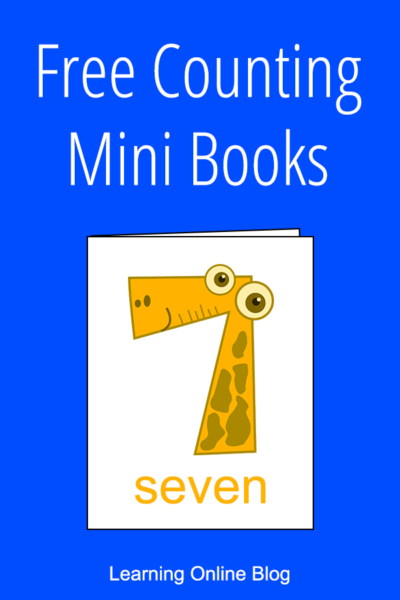Free Counting Mini Books