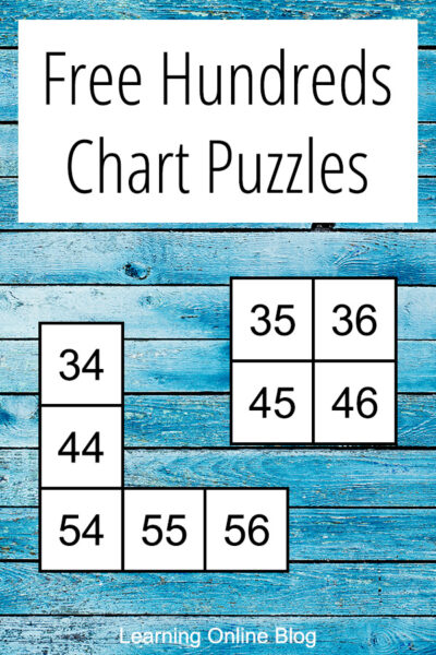 Free Hundreds Chart Puzzles